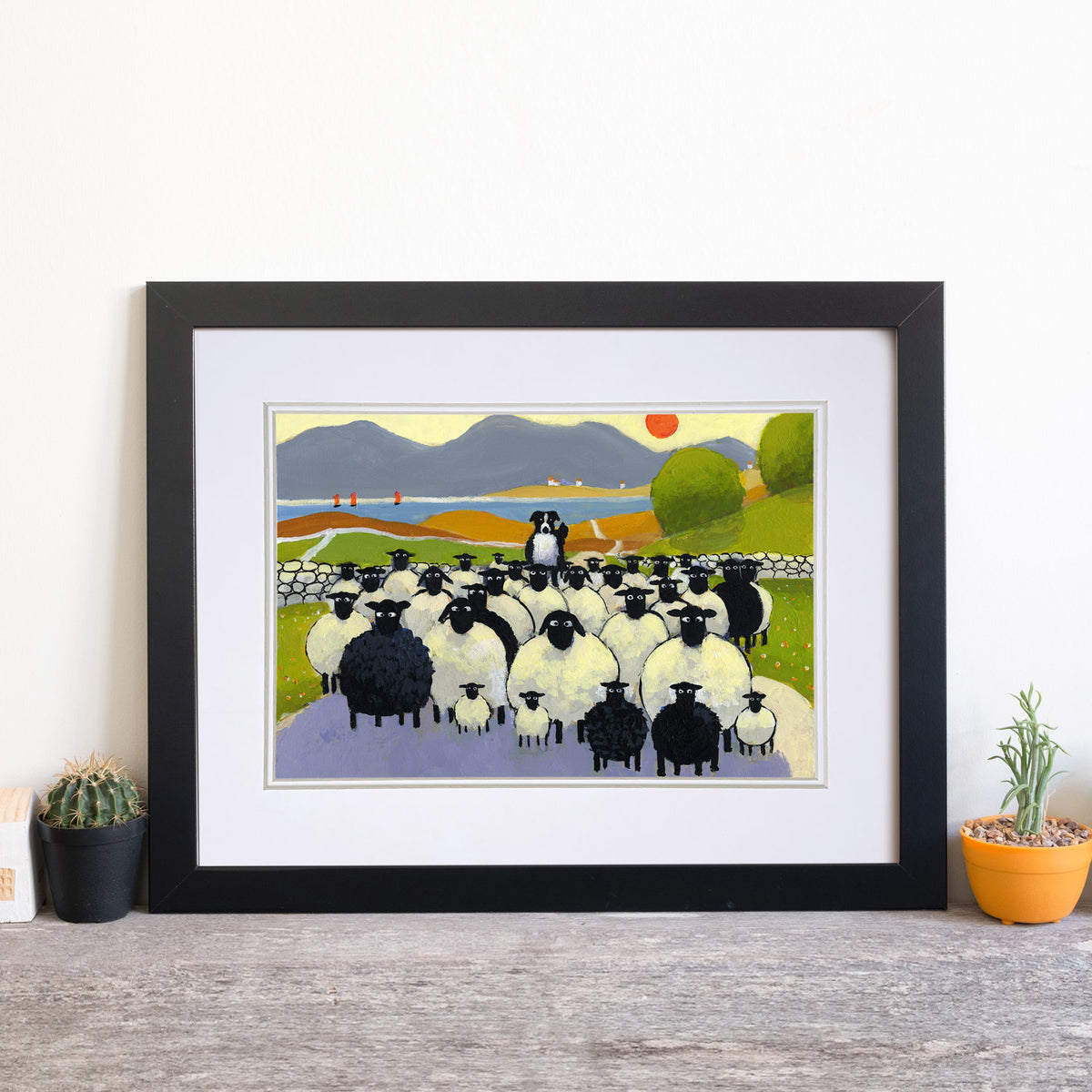 Ewe're A Jolly Good Fellow Mounted Print – The Whimsical World of ...
